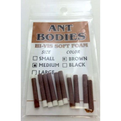 WAPSI FLY, INC., MATERIALS, FOAM ANT BODIES – Fly Fishing Specialties